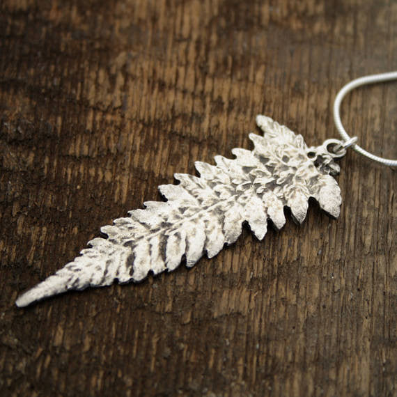Fern Pendant - Opal Wing Jewellery